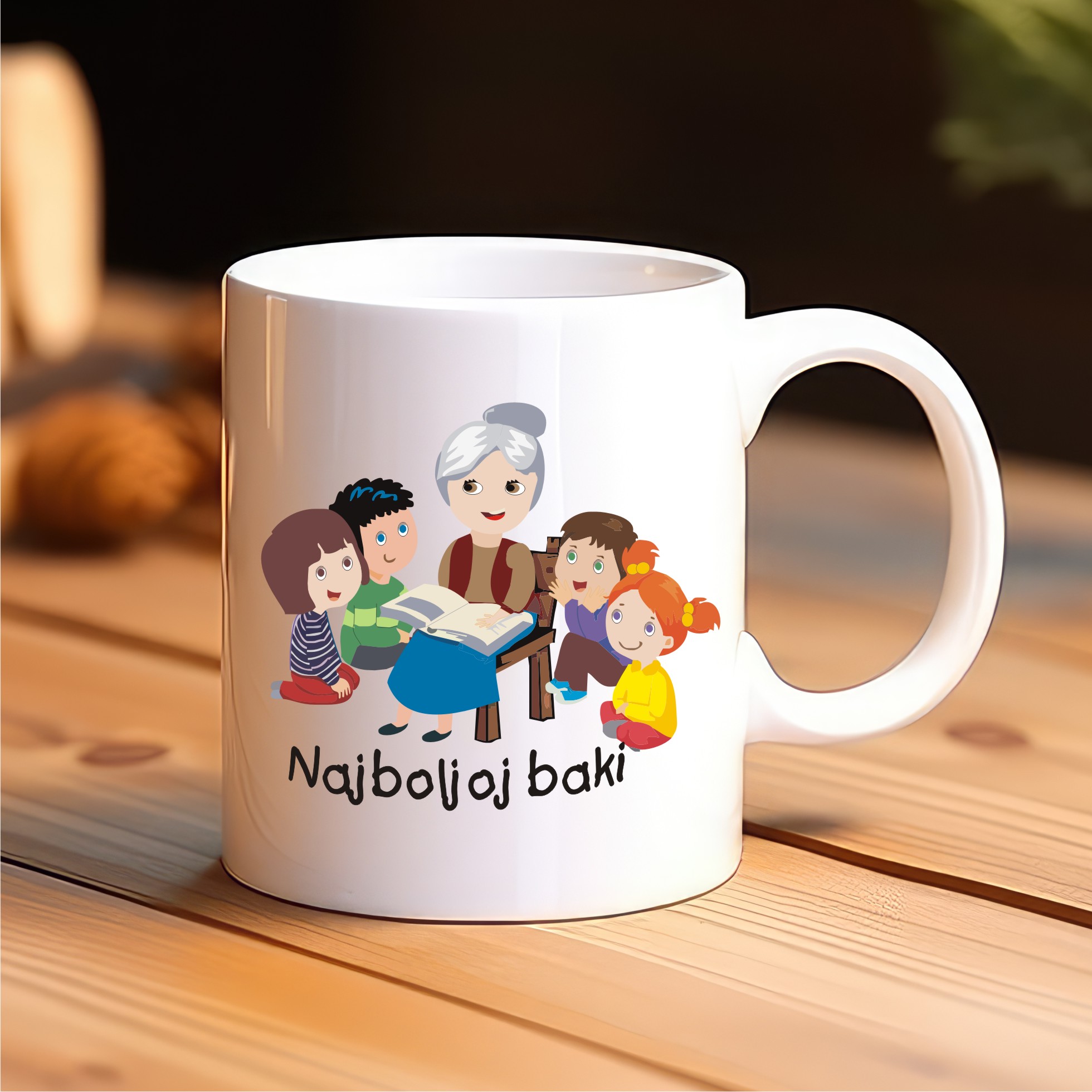 Šolja Najboljoj baki - Gravirko