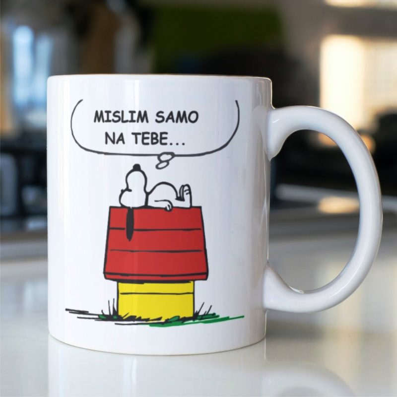 Šolja Mislim samo na tebe - Gravirko